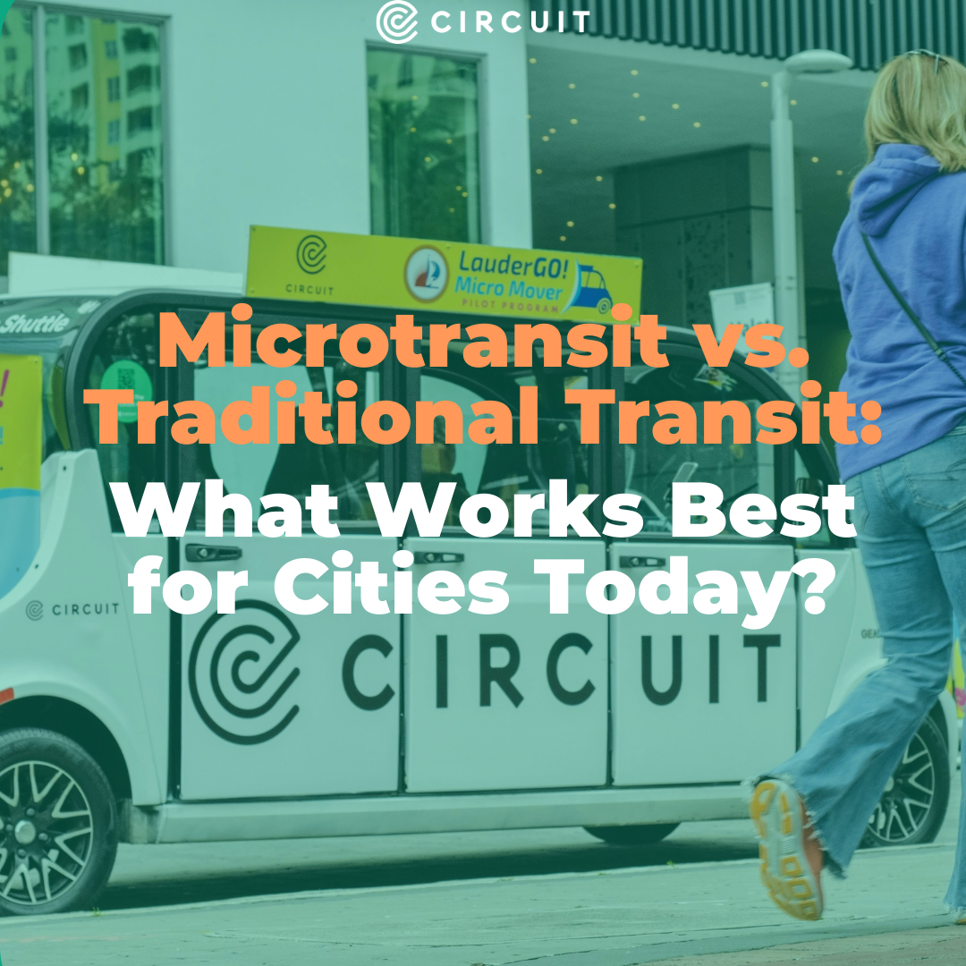 Microtransit vs. Traditional Transit: What Works Best for Cities Today?